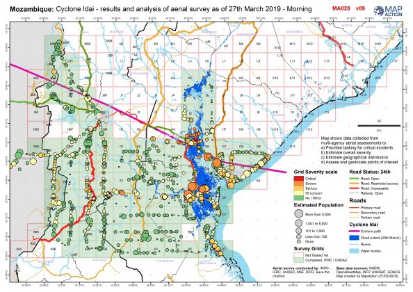 How do maps help in disaster prevention and management