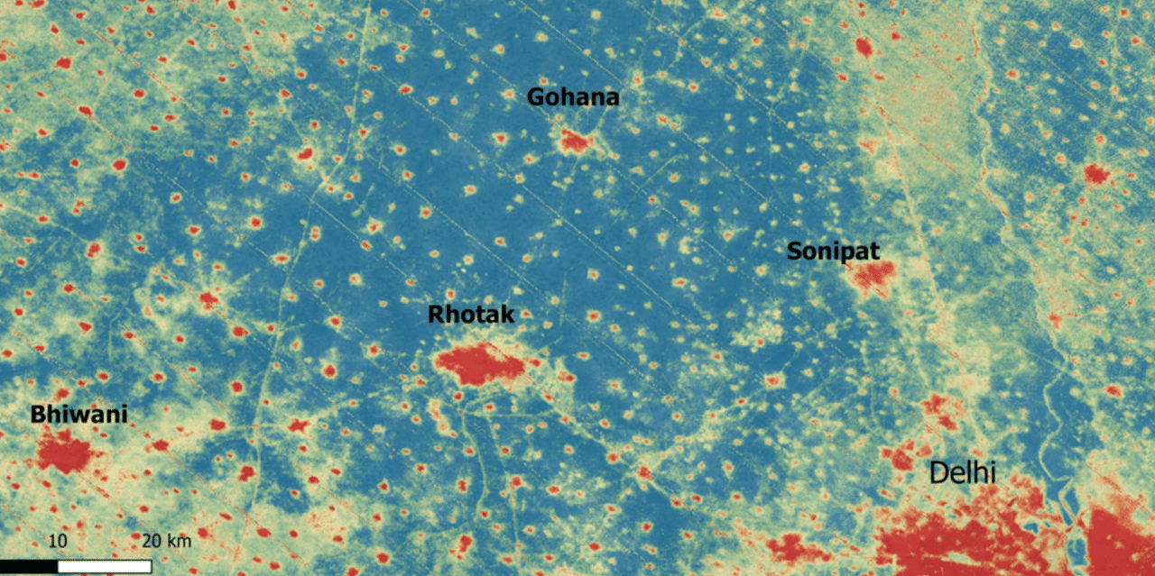 Record-breaking ‘Heat Islands’ across North West India