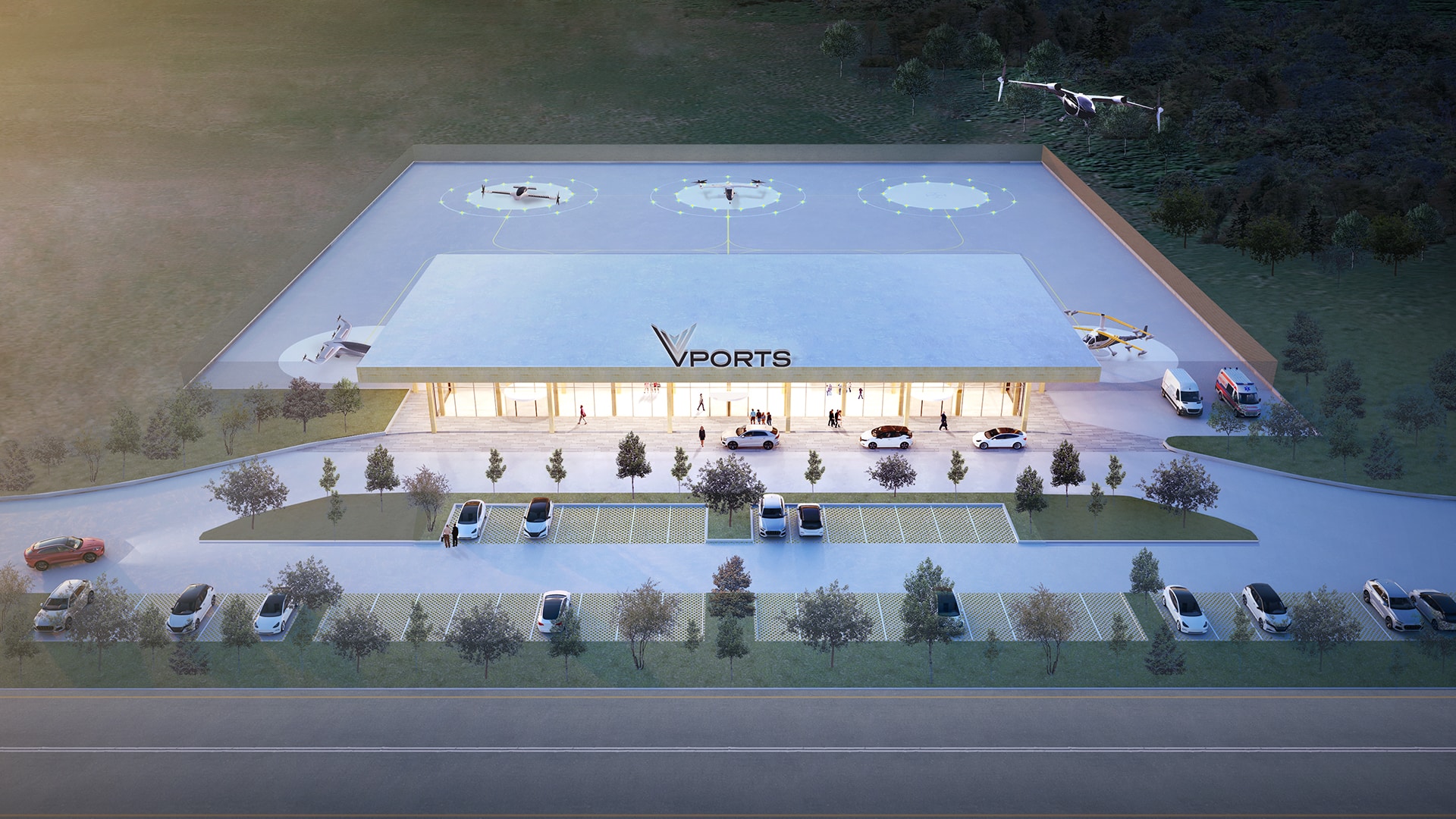 Vports to Create First Advanced Air Mobility Corridor