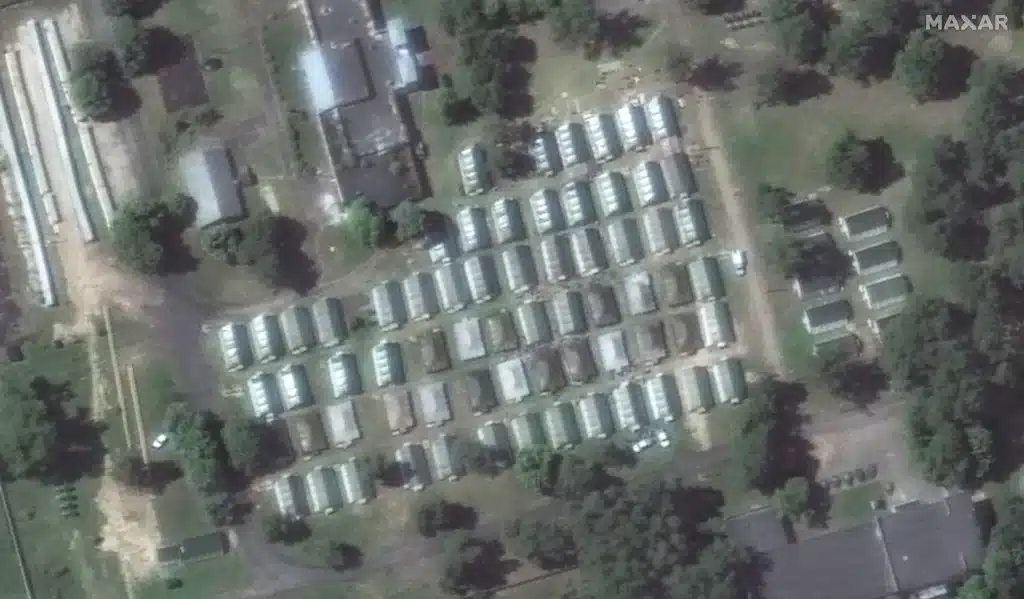Satellite Imagery shows Wagner Group Base in Belarus