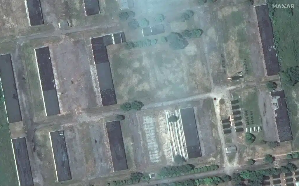 Satellite Imagery shows Wagner Group Base in Belarus
